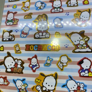 2021 Pochacco Characters Sticker Sheet - Etsy
