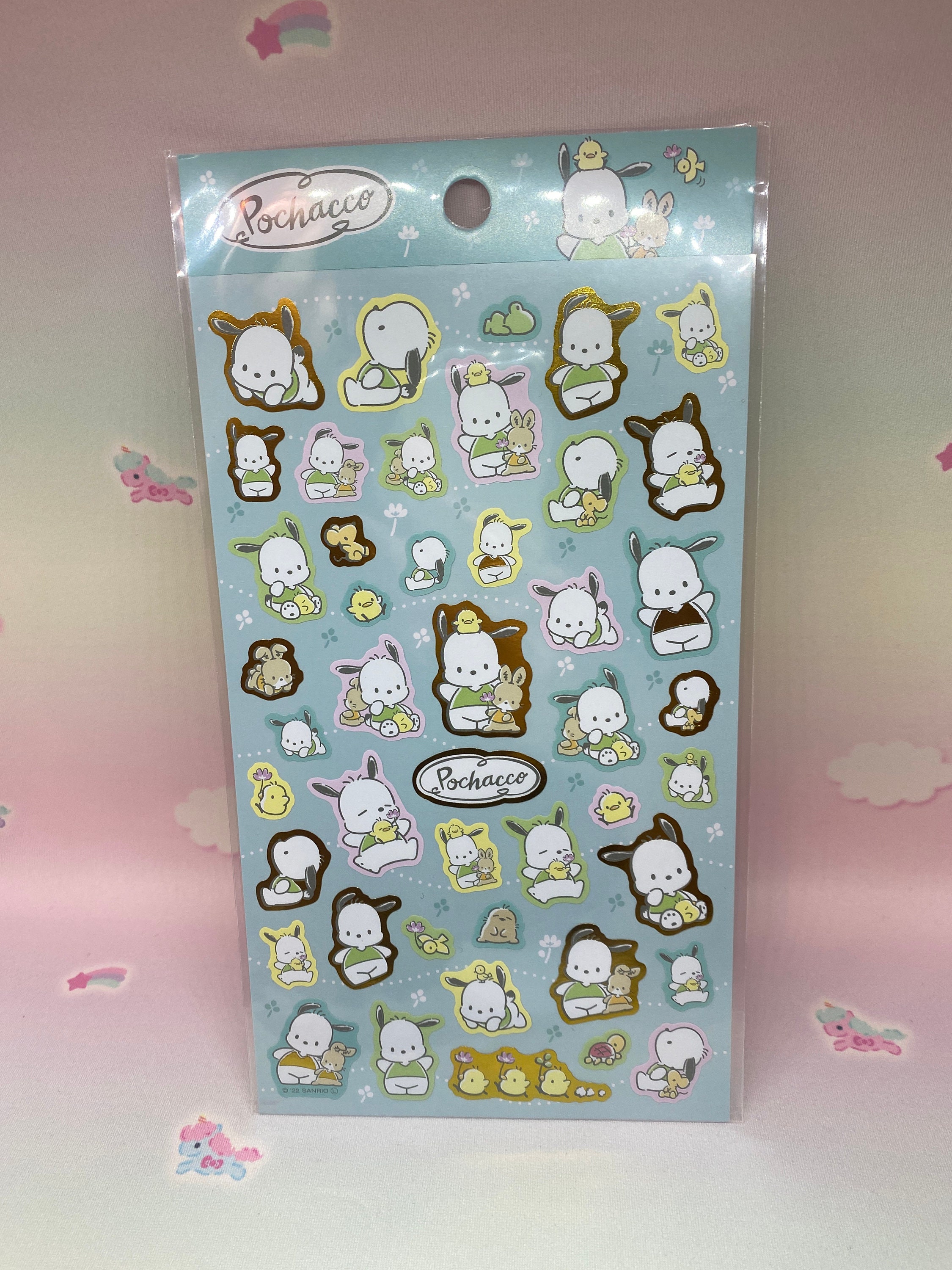 2023 Pompompurin, Kuromi, Pochacco Large Sticker Sheet (pick One) - Etsy