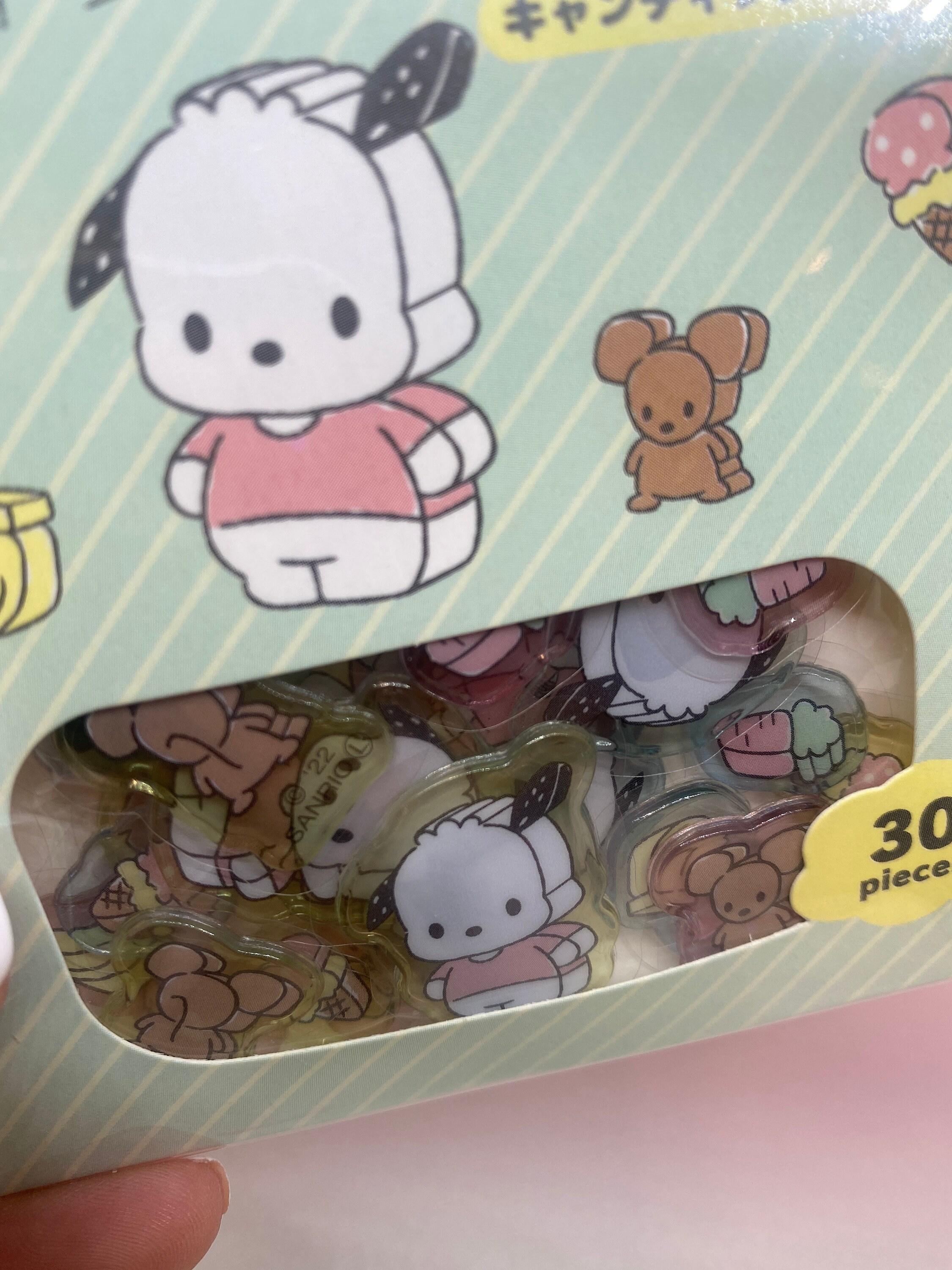 Cinnamoroll and Pochacco Candy Style Sticker Flakes Pick - Etsy