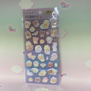 Rilakkuma Puffy Style Sticker Sheets (pick One) - Etsy