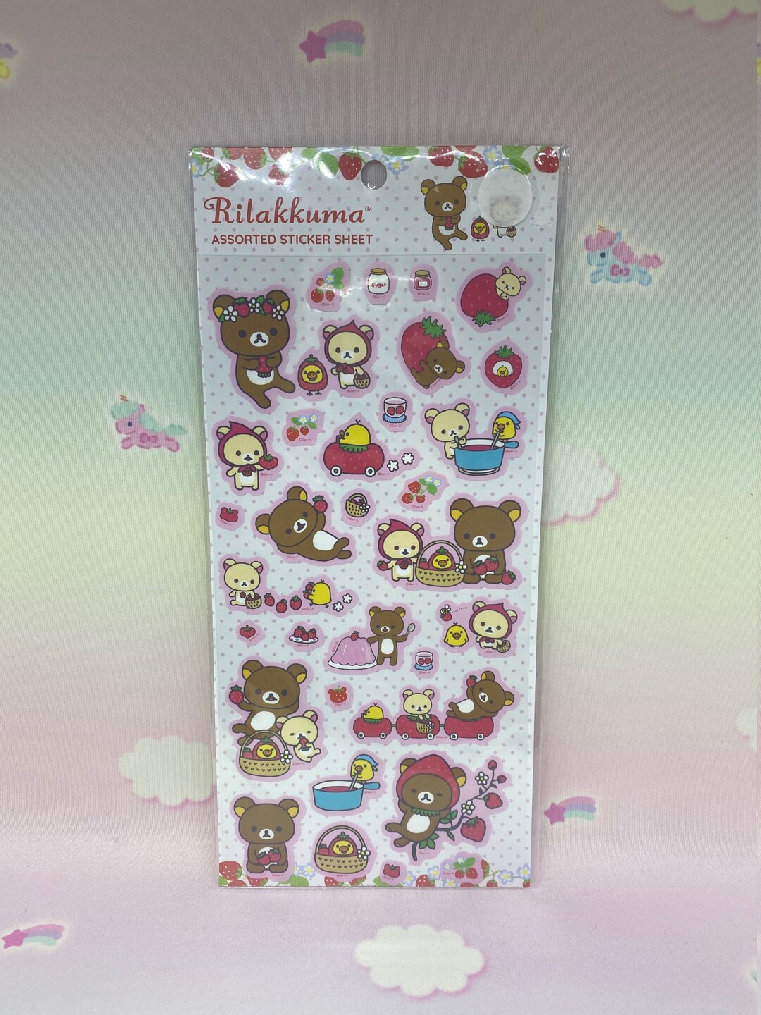 2021 Rilakkuma Bakery Dots Sticker Sheet - Etsy