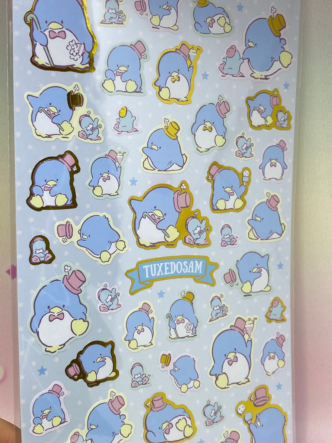 2021 Tuxedo Sam Sticker Sheet - Etsy