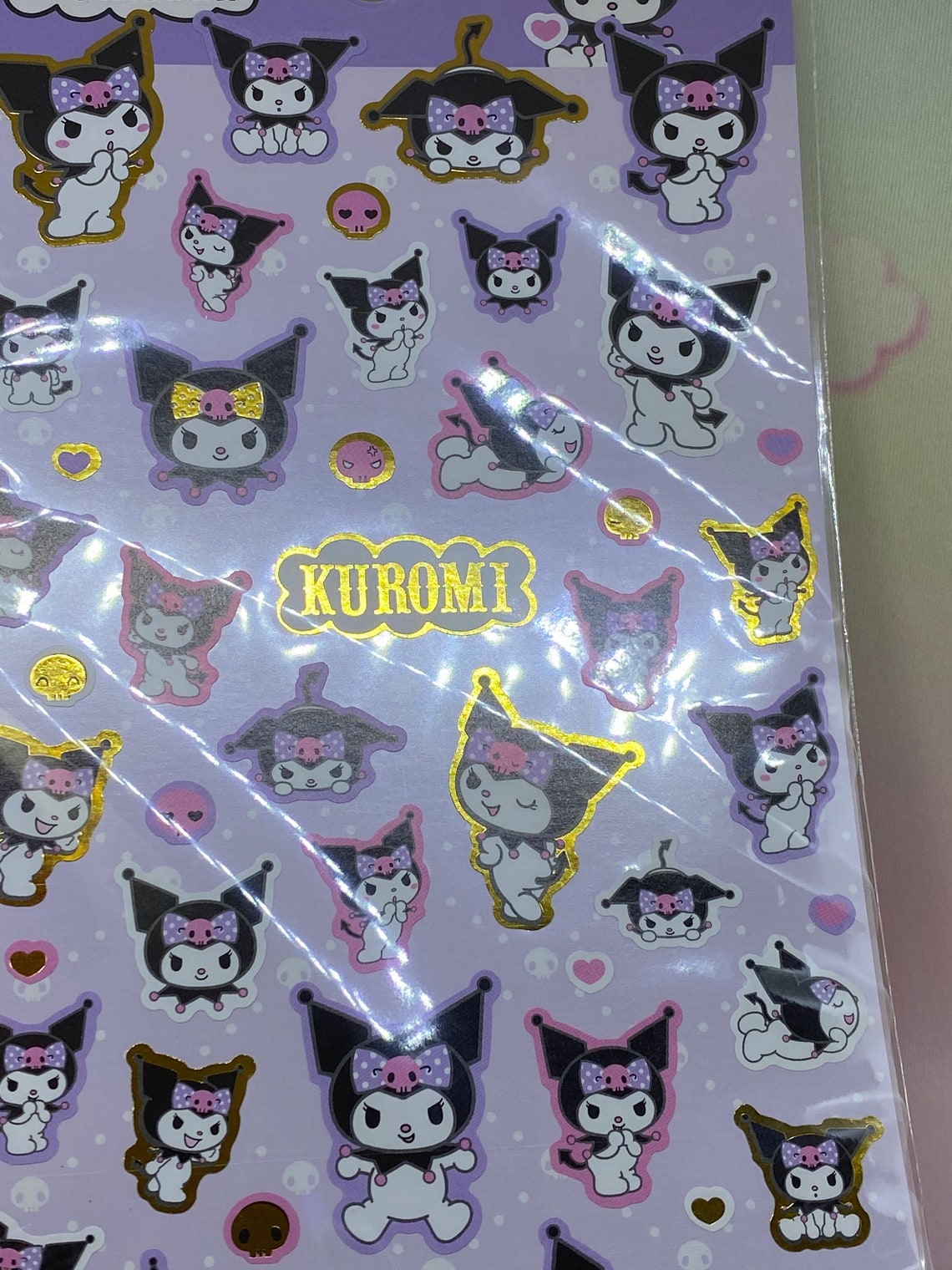 2021 Kuromi Sticker Sheet | Etsy