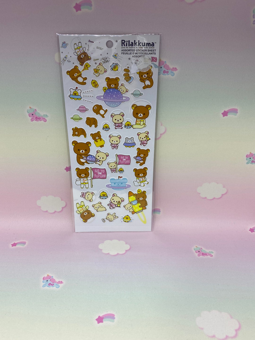 Rilakkuma Sticker Sheet - Etsy
