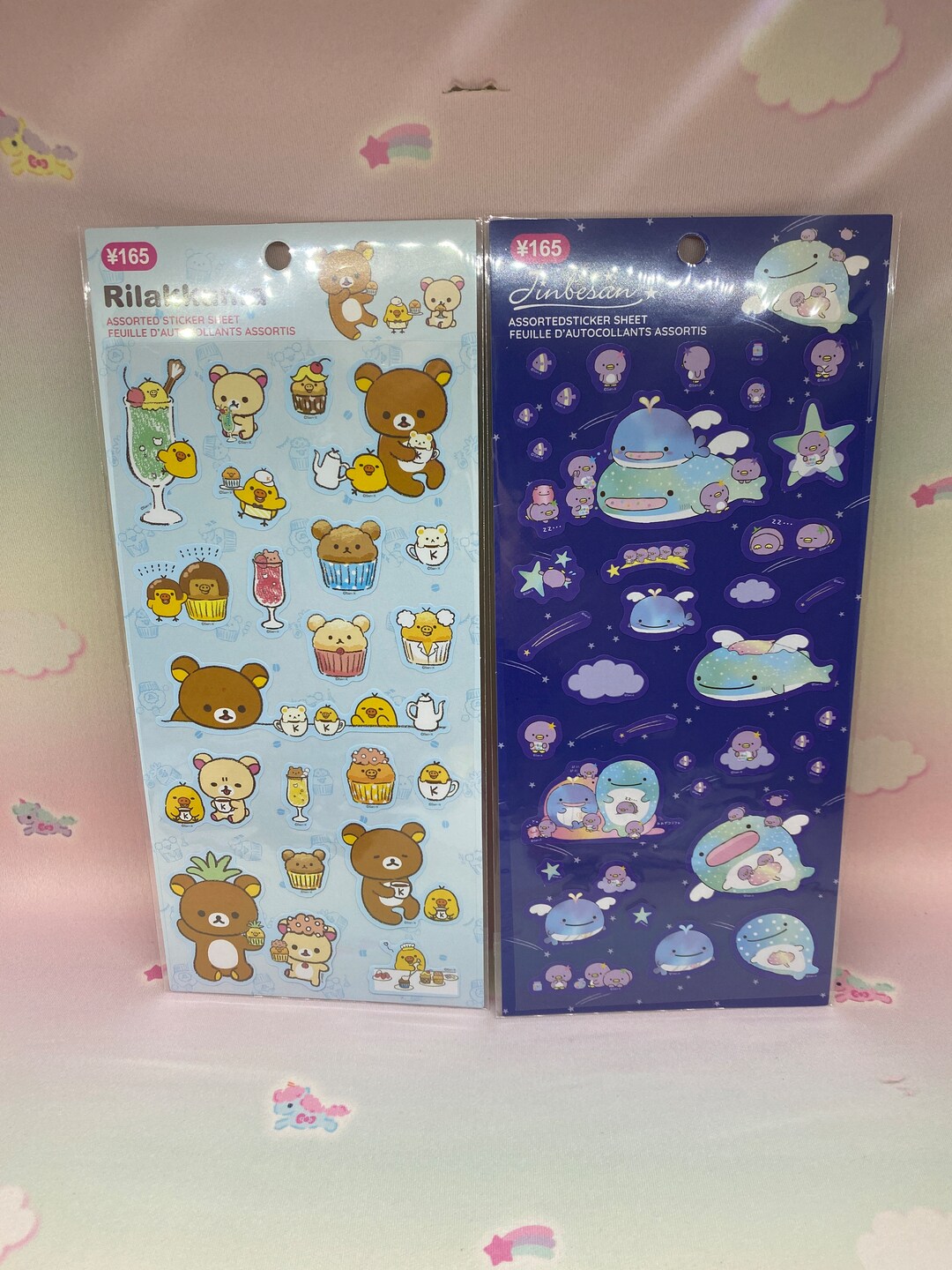 New 2023 Rilakkuma and Jinbesan Sticker Sheet (pick One) - Etsy