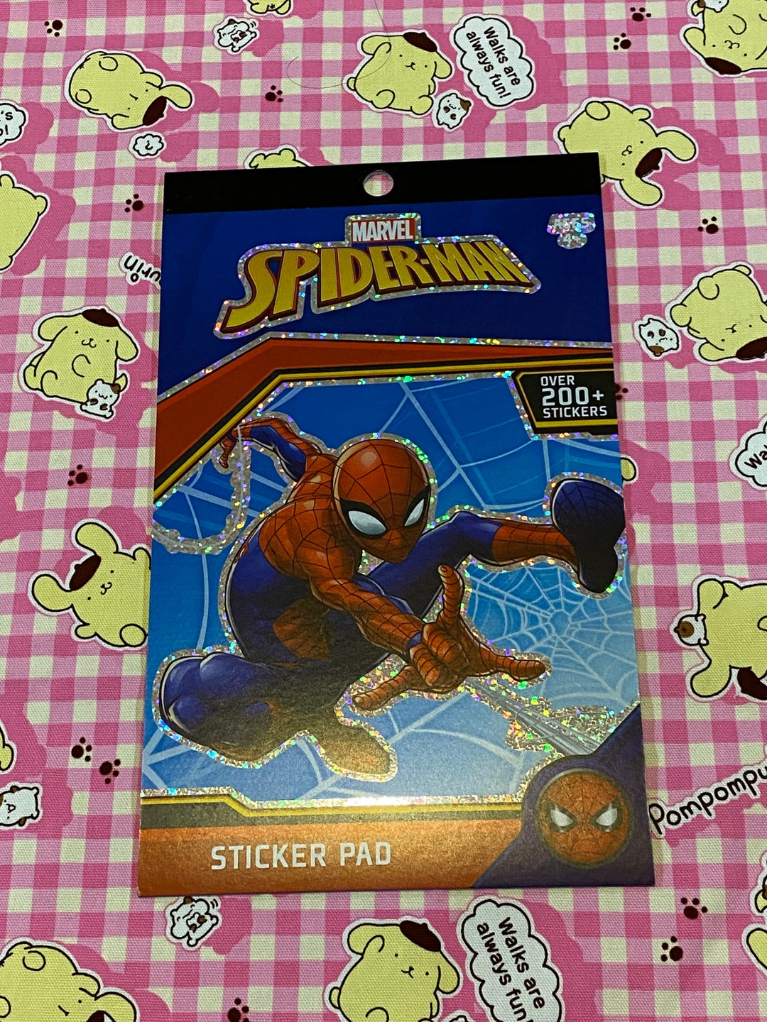 Spider Man Sticker Booklet Over 200 Stickers - Etsy