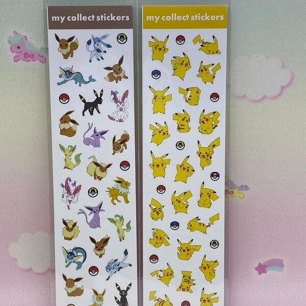 Pokémons Sticker - Etsy