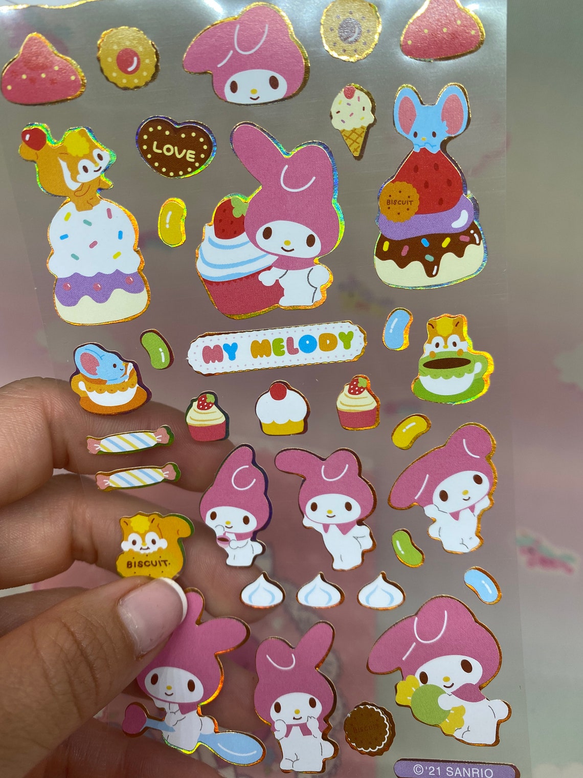 My Melody Sticker Pack or Single Sheet - Etsy