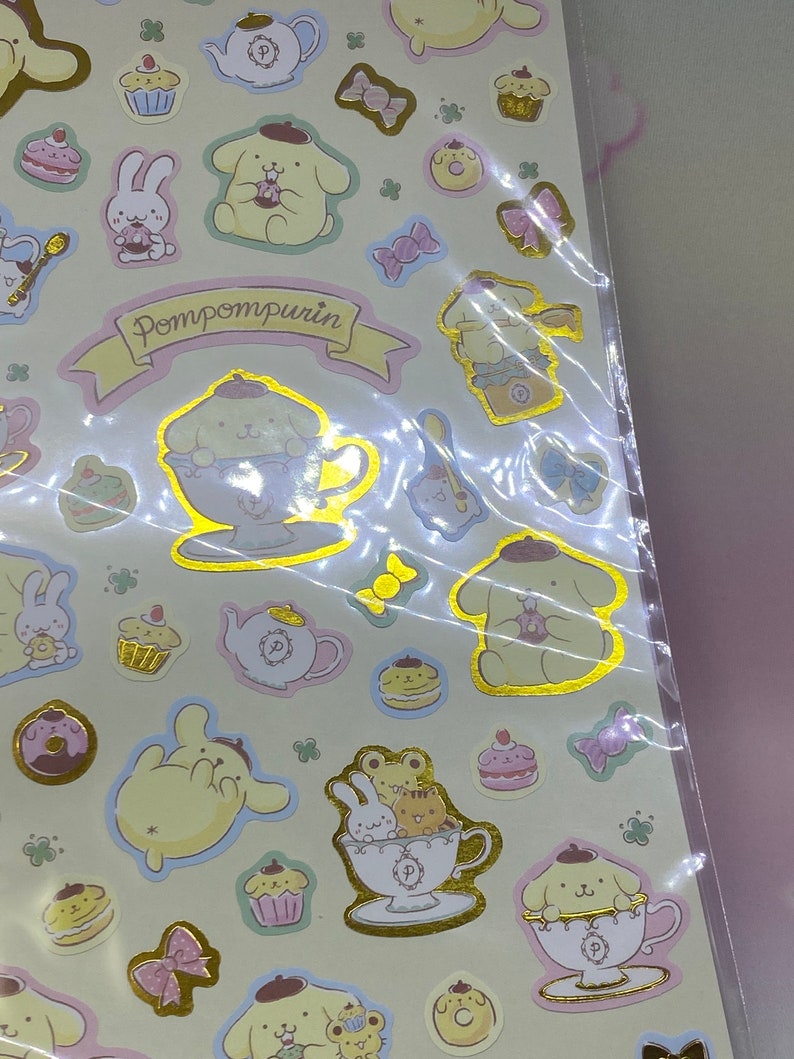 2020 Pompompurin Sticker Sheet - Etsy