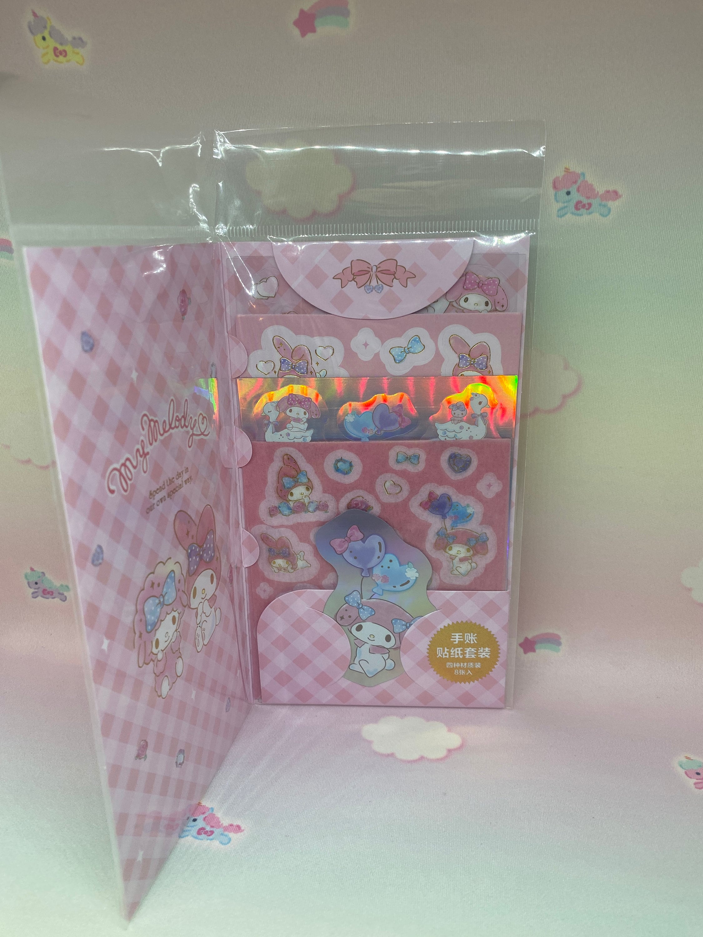 My Melody Sticker Pack 9 Sticker Sheets 1 Decal - Etsy