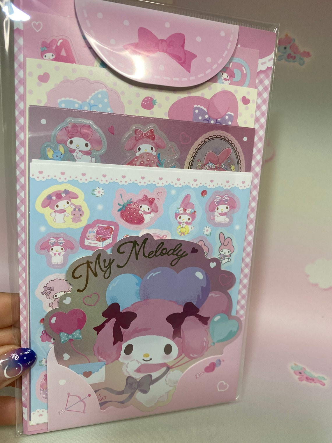2021 My Melody Sticker Pack - Etsy