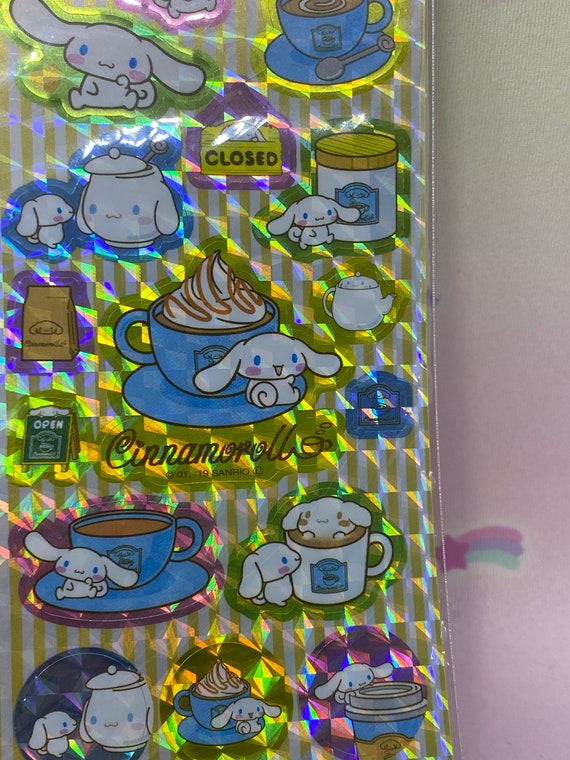 Holographic Cinnamoroll Sticker Sheets Paper, Party & Kids Materials ...