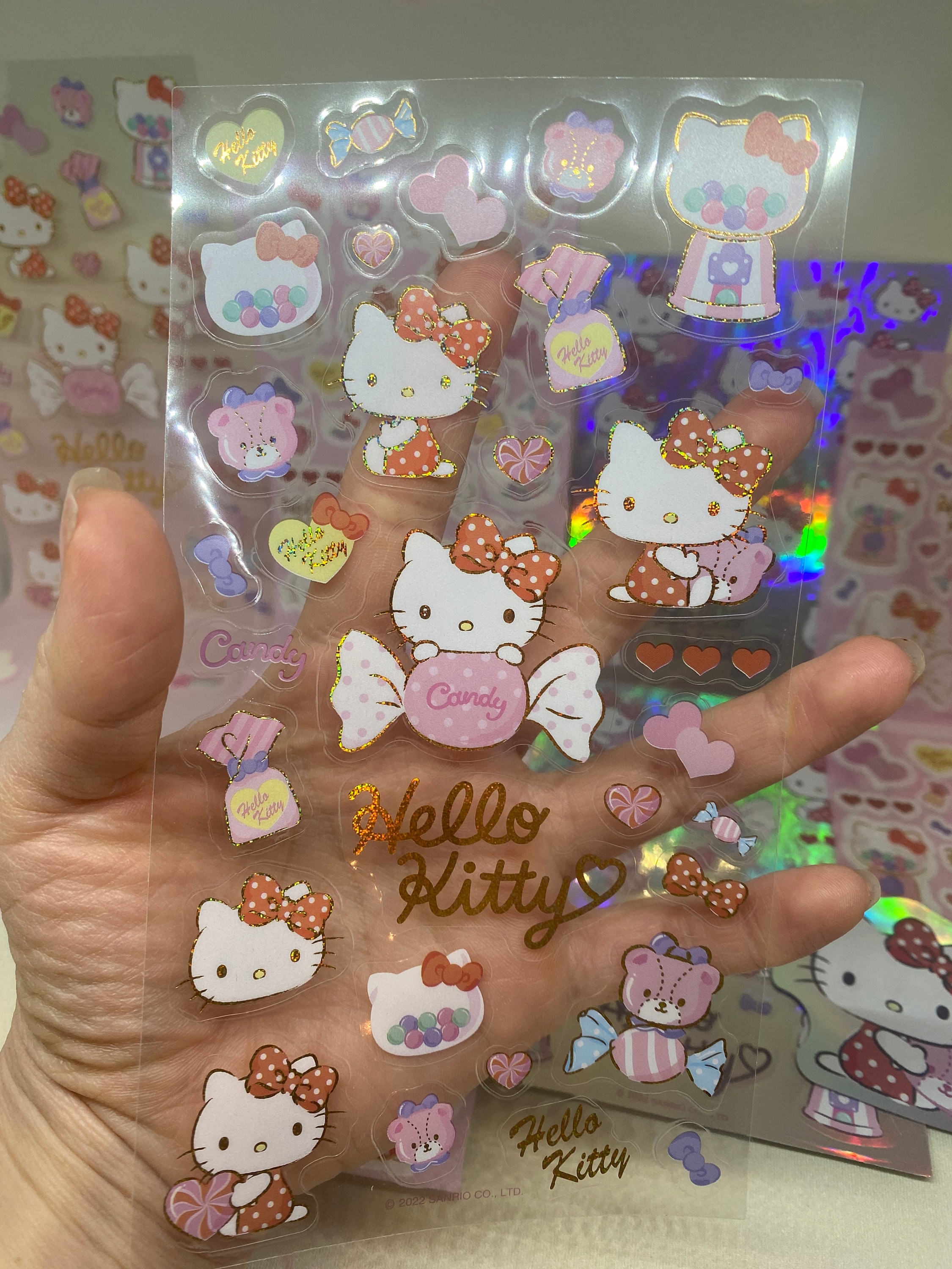 Hello Kitty Sticker Pack 9 Sticker Sheets 1 Decal - Etsy
