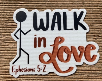 Walk in Love | Etsy