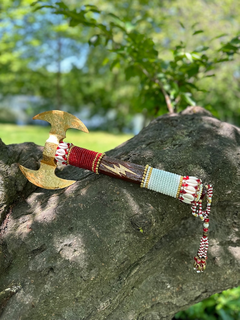 Royal Double Headed Axe for Chango - Etsy