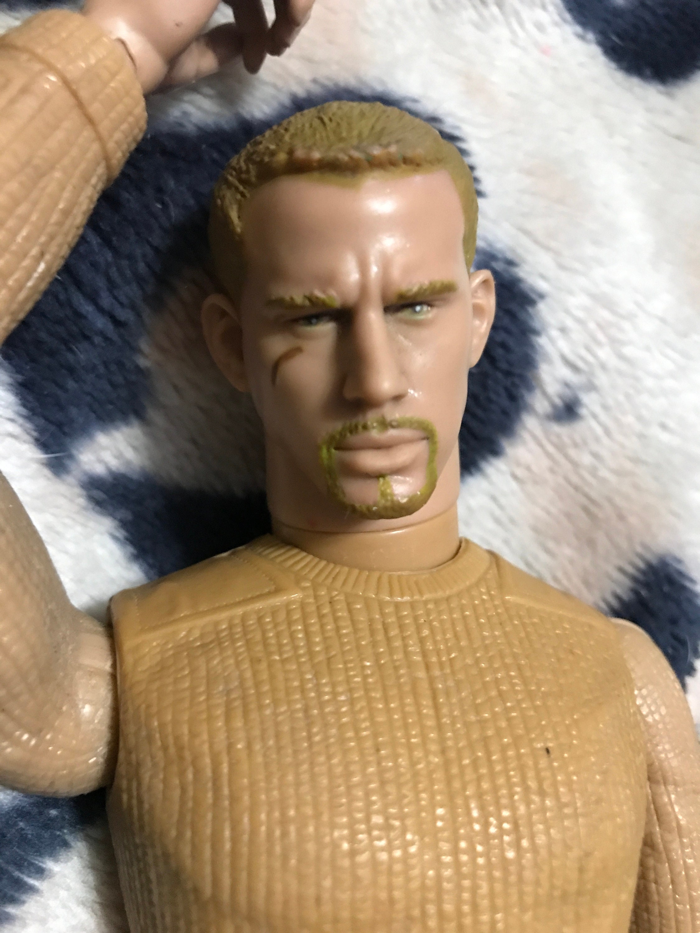 Vtg 1996 GI JOE Blonde Action Figure Articulated Joints Face - Etsy