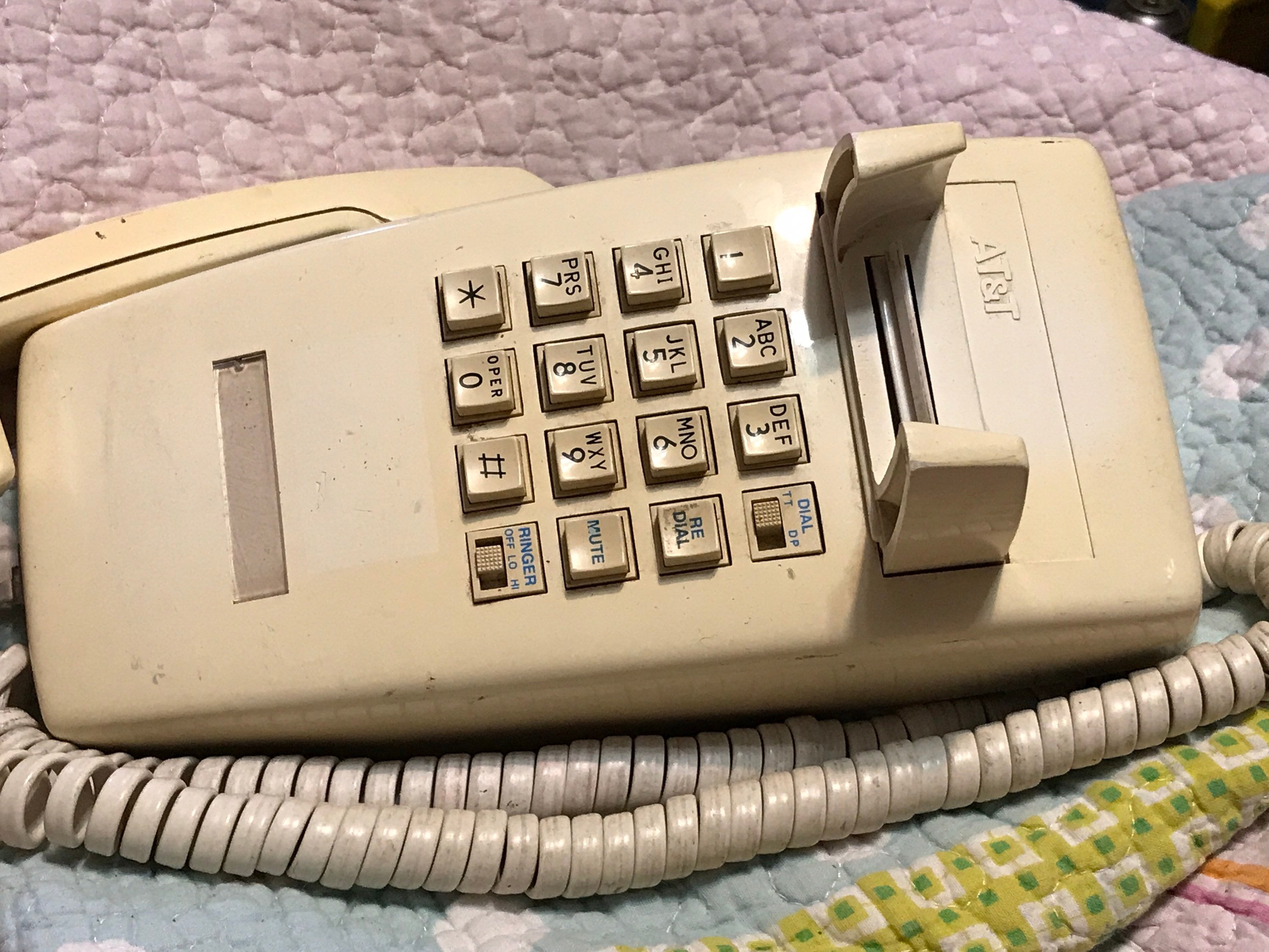 Western Electric AT&T Push Button Princess Phone - Etsy