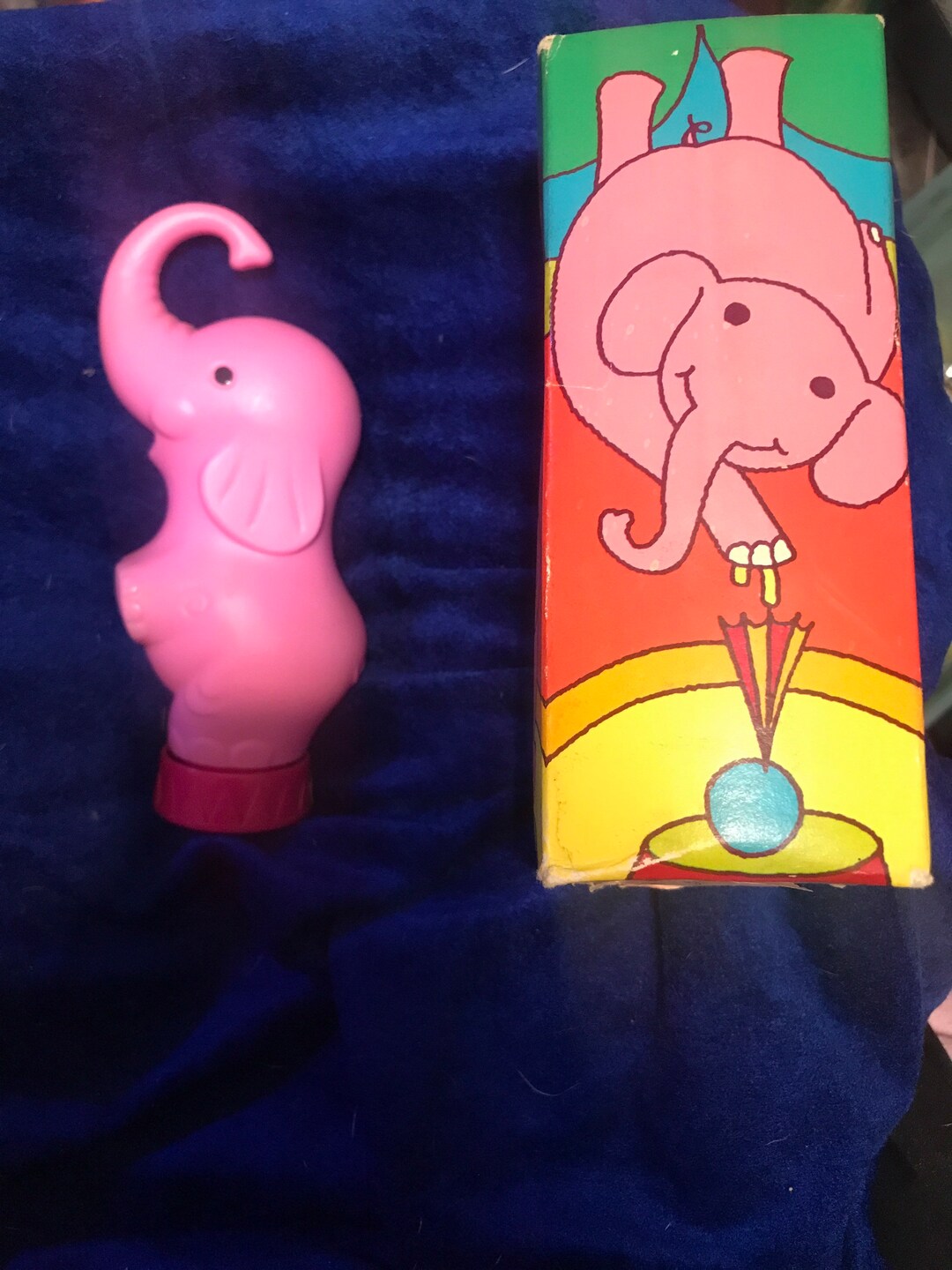 Vintage Avon Bo-bo the Elephant Non-tear Shampoo 1970s New Old Stock in ...