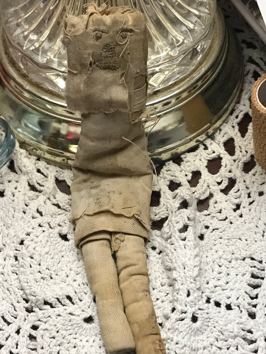 Strange Antique Rag/ Cloth Doll - Etsy