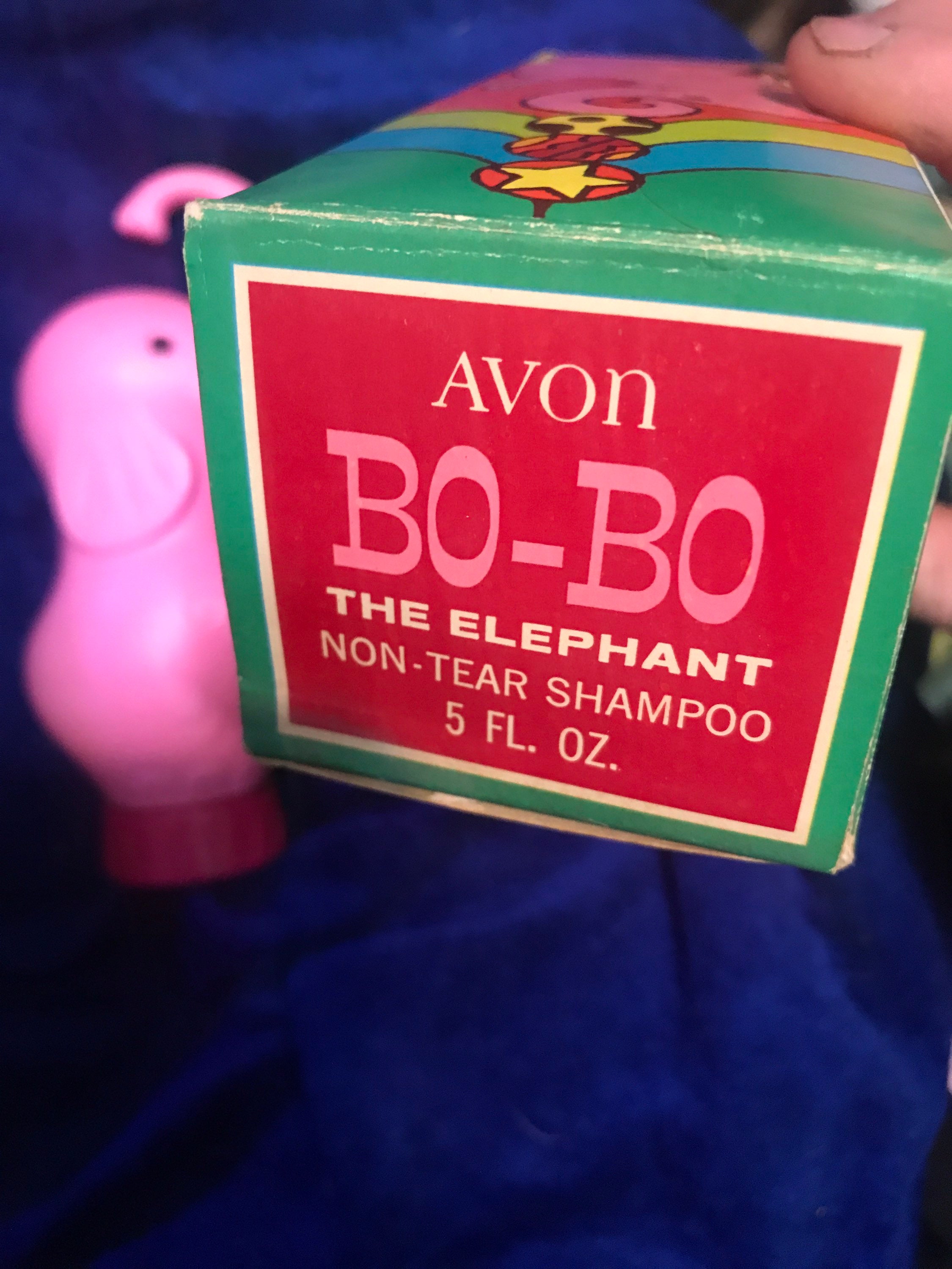 Vintage Avon Bo-bo the Elephant Non-tear Shampoo 1970s New - Etsy