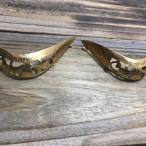 Metal Tips Cowboy Boots - Etsy