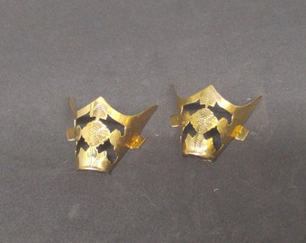 Shiny Gold Cowboy Western Boot Tips Toe Plates Guards With - Etsy