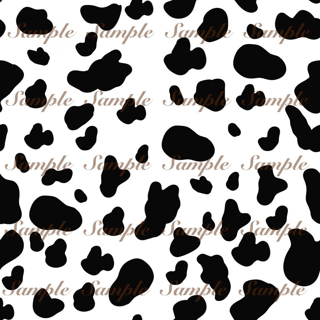 Cow Print Seamless File, Cow Seamless File, Seamless File, Seamless ...