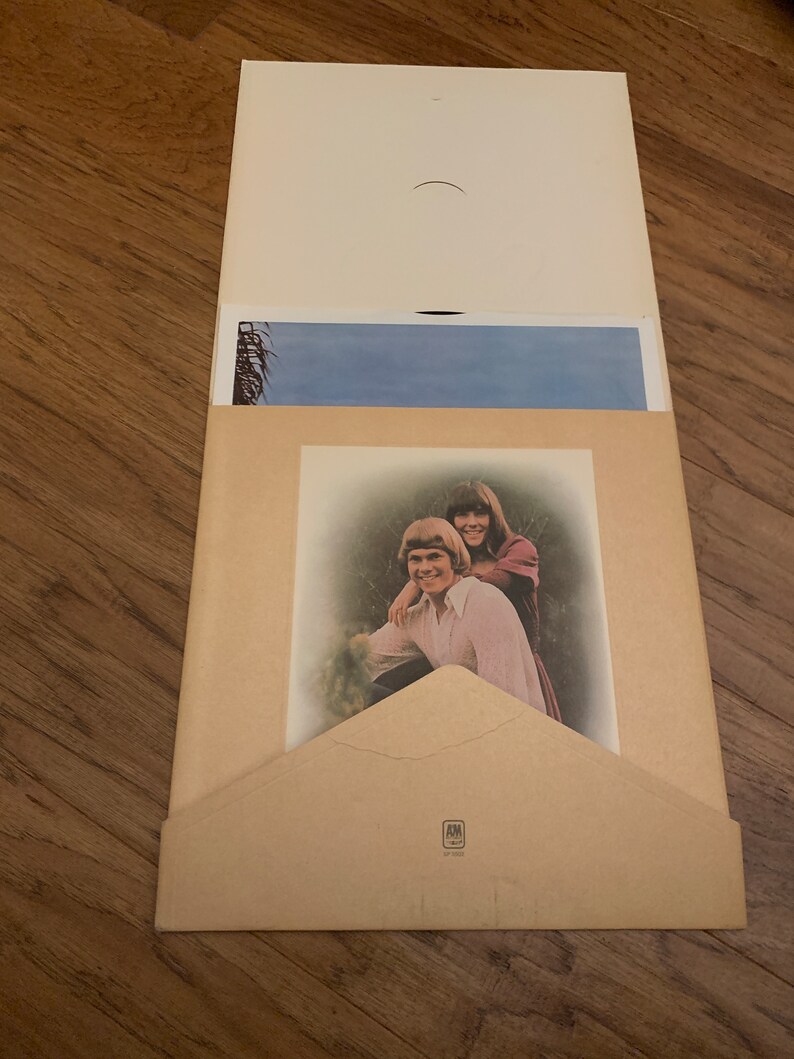 CARPENTERS envelope ALBUM a Real time - Etsy