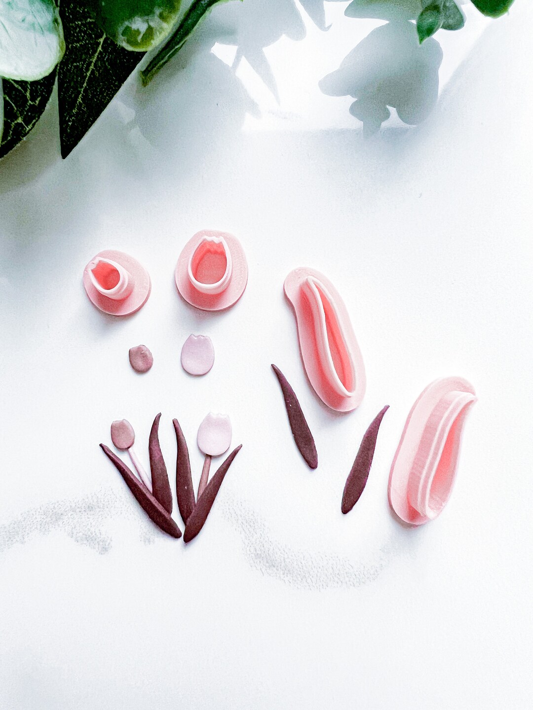 Tulip Cutter Set Polymer Clay Cutter - Etsy