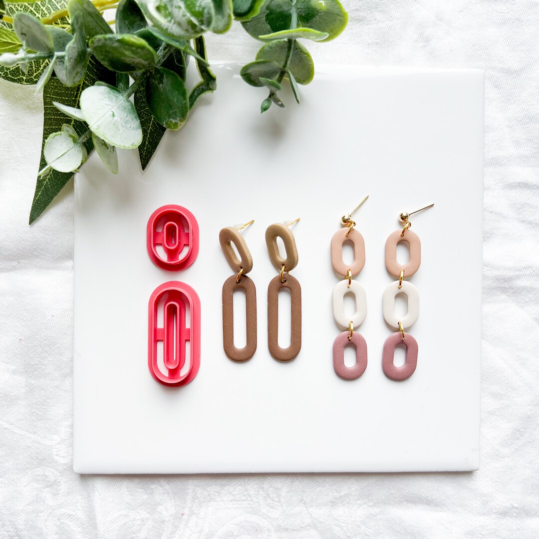 Skinny Donut Clay Cutters | Clay Cutter Set | Polymer Clay Cutter ...