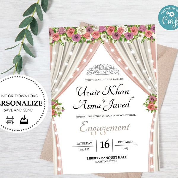 Dholki Mayoun Orange Garland Lantern Dhol Printable Electronic Custom ...