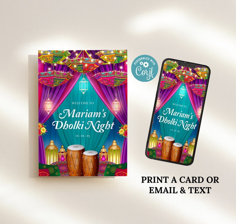 Dholki Mayoun Magenta Umbrella Lantern Dhol Printable Electronic Custom ...
