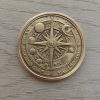 Brass Compass - Etsy