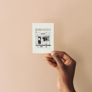 Custom Hand-drawn Digital Small Business Sketch | Personalized Small ...