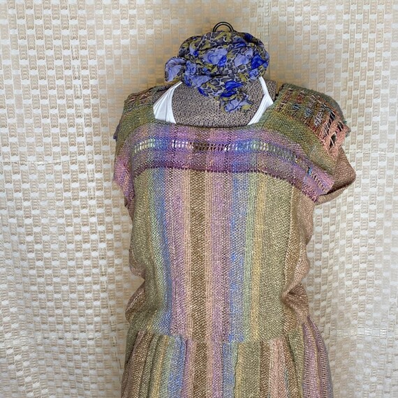 Vintage 1980s Susan Neal Jackie Chalkley Green Purple… - Gem