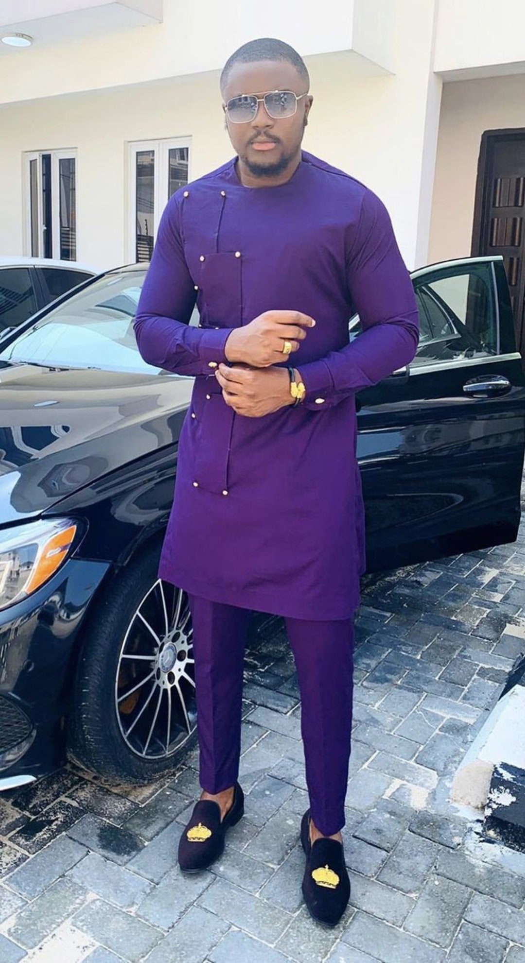 African Senator Outfits, African Danshiki, African Prom Outfit, African ...