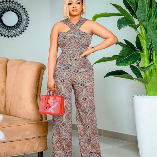 Ankara Jumpsuit - Etsy