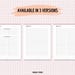 Printable Bucket List Sheets, Goal & Adventure Planner, Personal Goal ...