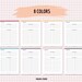 Printable Bucket List Sheets, Goal & Adventure Planner, Personal Goal ...