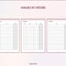 Printable Movie Log, Movie Checklist, Movie Planner, Movie Organization ...