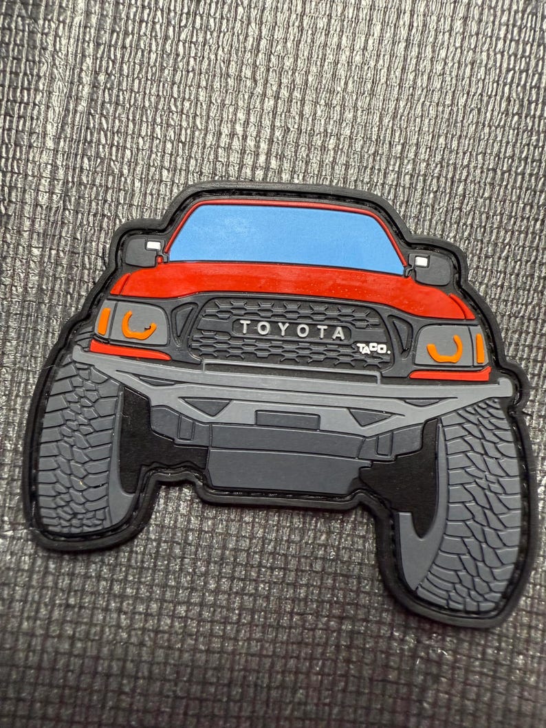 1st Gen Toyota Tacoma Patch ~ Morale Patch ~ Collectible 3D PVC - Etsy