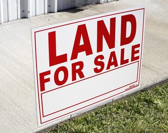 Land for Sale Sign - Etsy