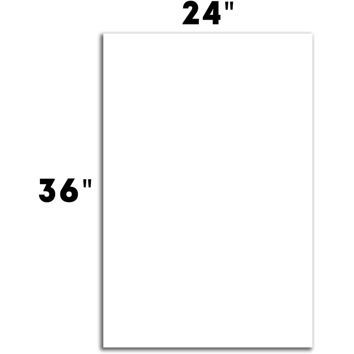 Pack of Blank White Yard Lawn Signs 36x24 - Etsy