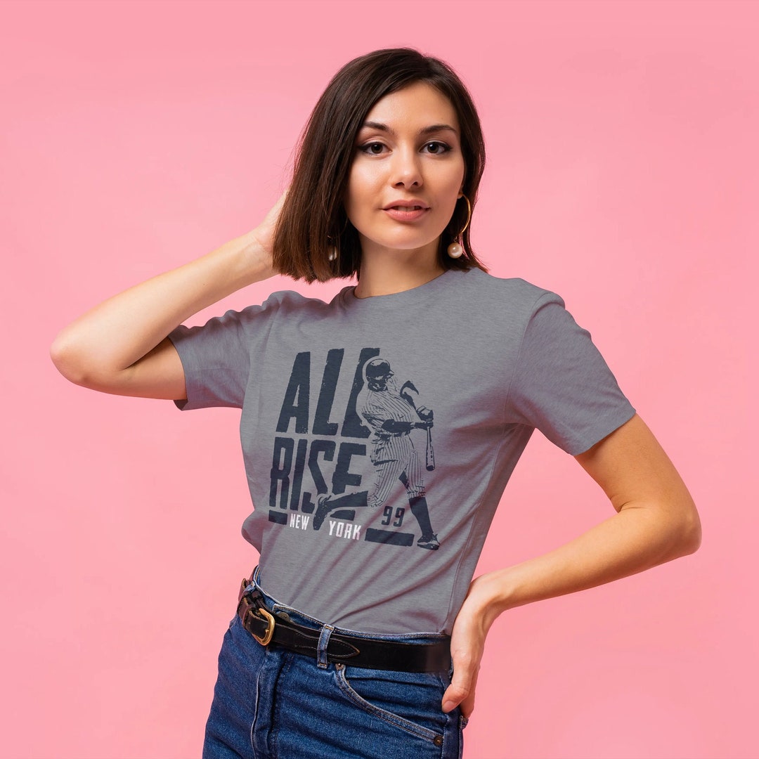 All Rise 99 the Judge Baseball Shirts Vintage Moisture Wicking Unisex ...