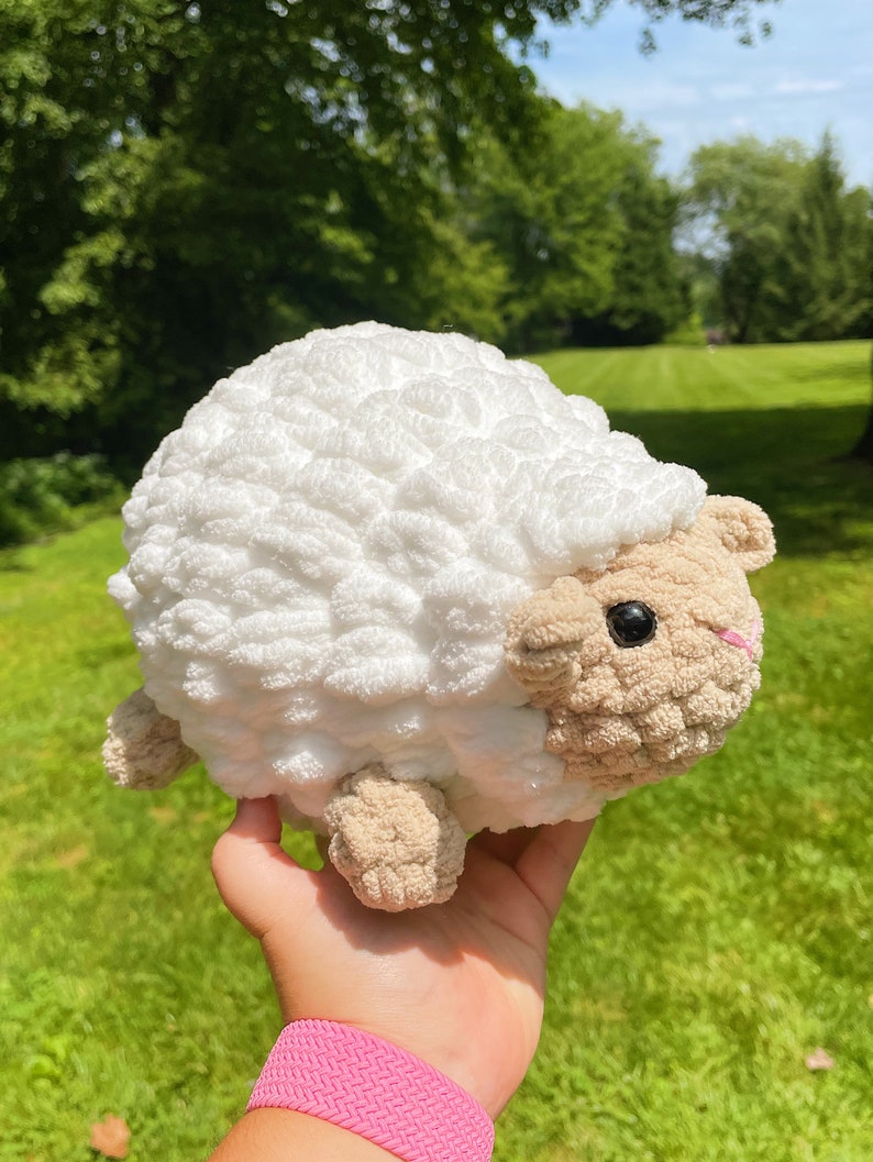 Chunky Sheep Crochet PDF Pattern - Etsy
