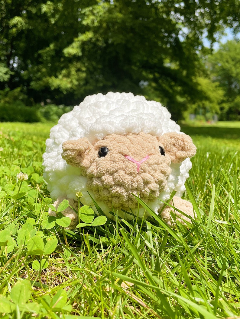 Chunky Sheep Crochet PDF Pattern - Etsy