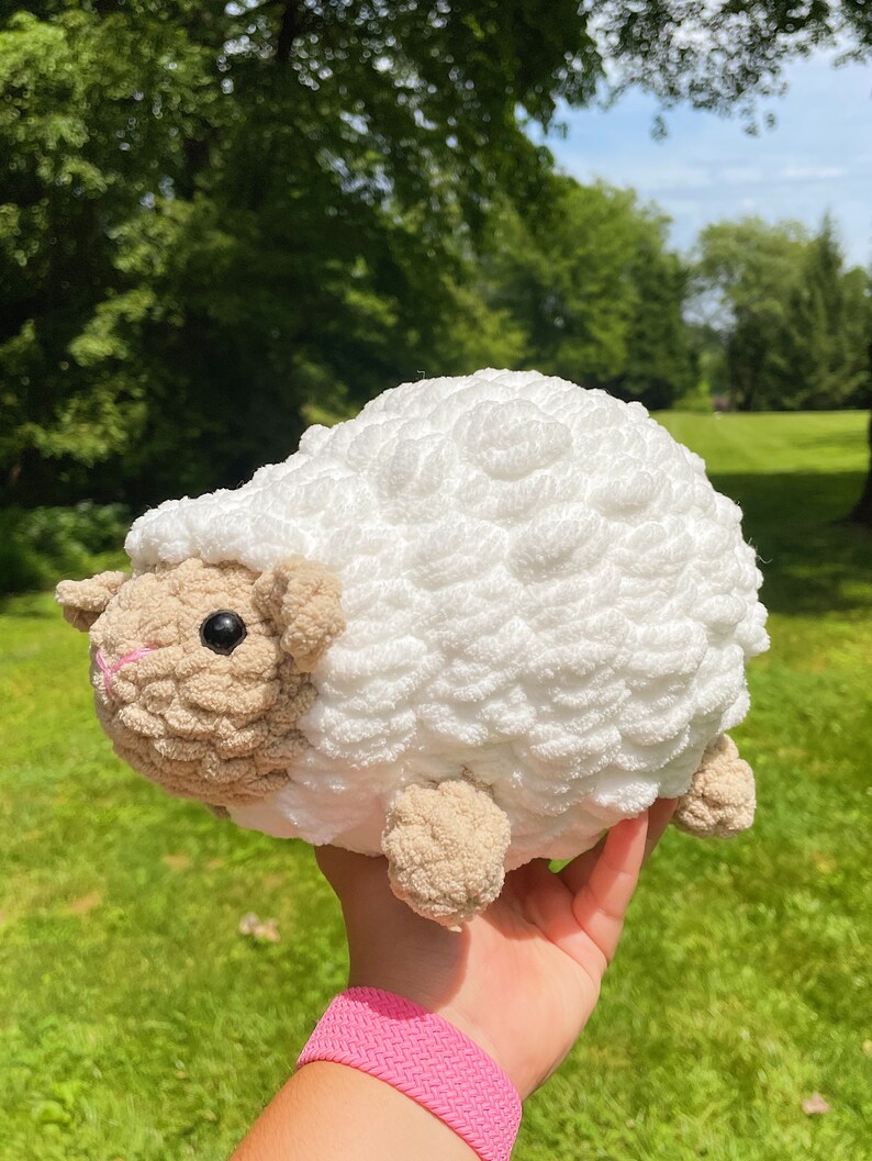 Chunky Sheep Crochet PDF Pattern - Etsy