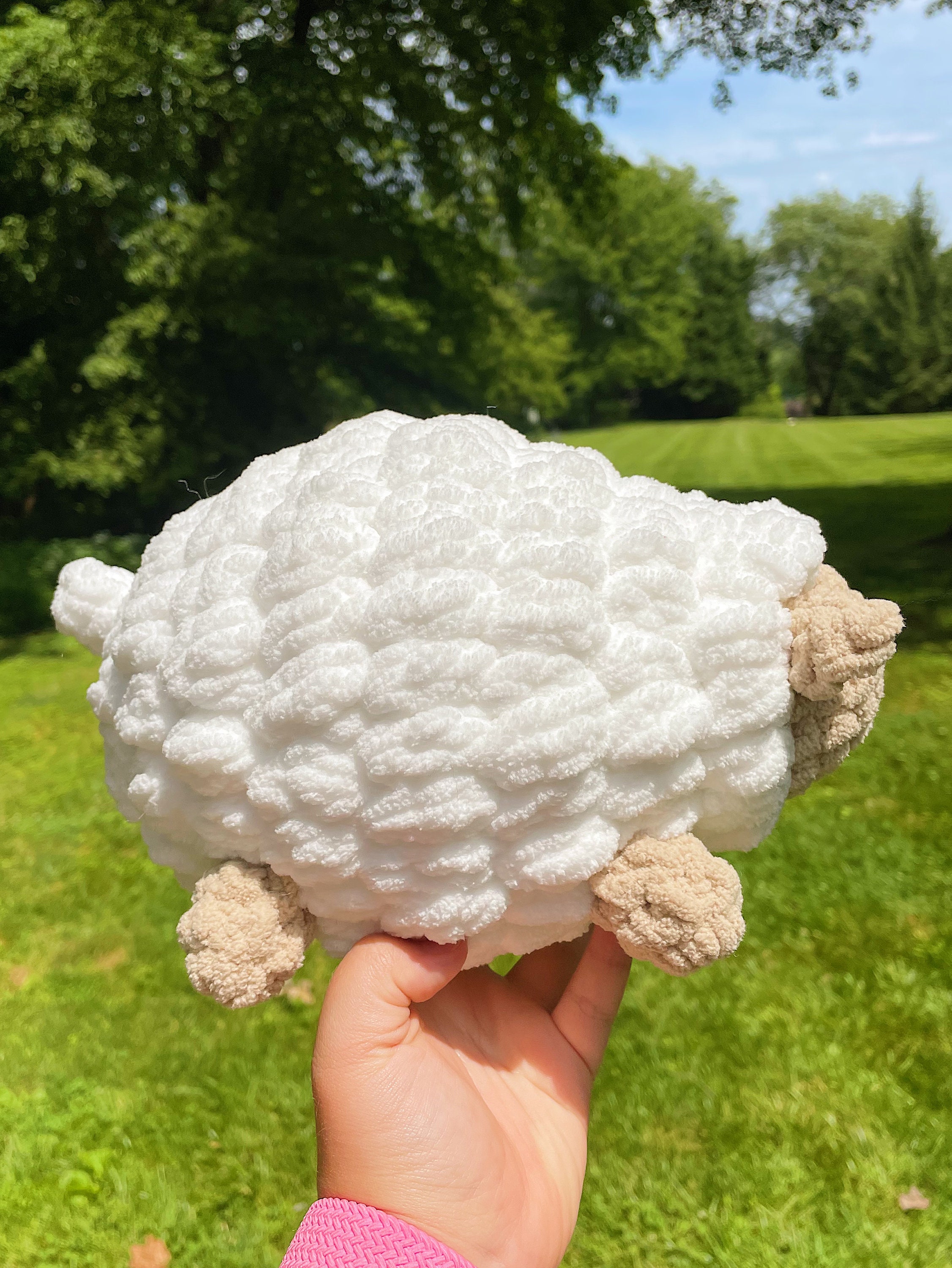 Chunky Sheep Crochet PDF Pattern - Etsy