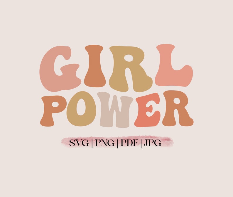 Girl Power Svg Feminist Svg Neutral Svg Girls Tshirt Etsy