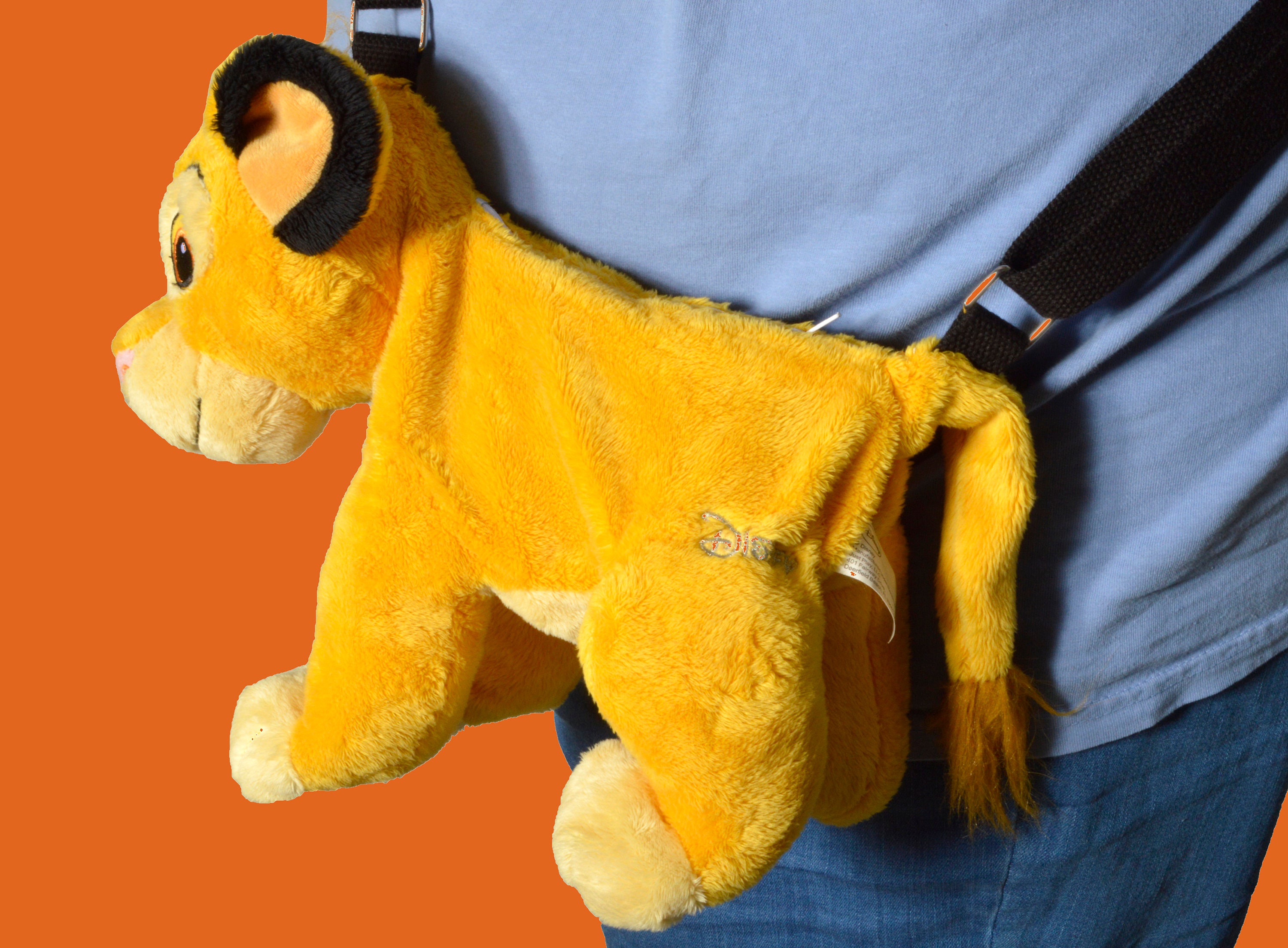Disney Simba Plush Purse Upcycled Stuffed Animal the Lion King Classic ...